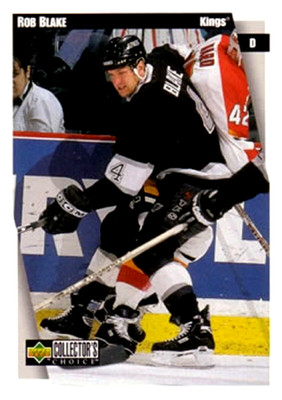 1997-98 Collector's Choice #125 Rob Blake Los Angeles Kings HOF | eBay