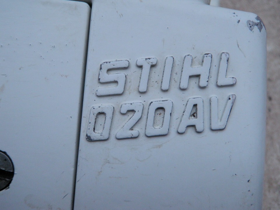 Vintage Original Stihl 020AV Top Handle Chainsaw Chainbrake Strong ...