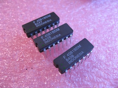 4081BDM Fairchild Quad AND Gate IC CMOS 4081 Ceramic - NOS Qty 3 | eBay