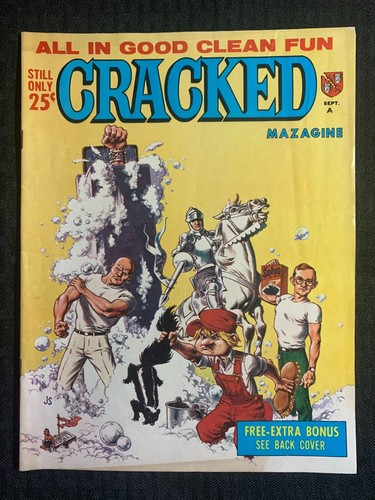 1965 CRACKED Humor Magazine #46 VG 4.0 Man From Uncle / The Beatles | eBay