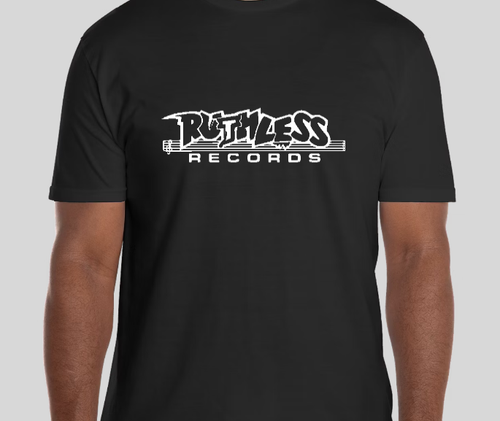 RUTHLESS RECORDS LOGO T SHIRT 80'S 90'S CLASSIC HIP HOP EAZY E DR DRE ...