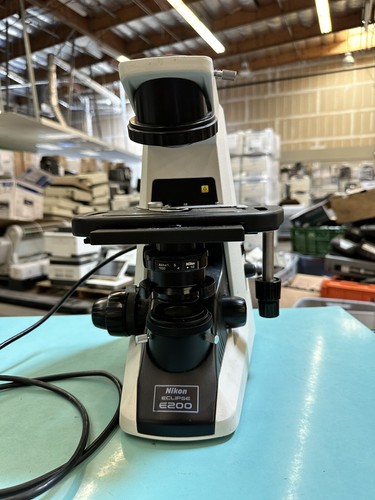 Nikon Eclipse E200 Upright Binocular Microscope for Medical Laboratories | eBay