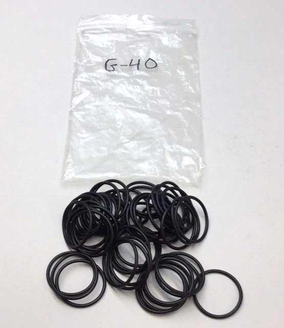 O-Ring G-40 O-Ring 39.40mm ID X 3.10mm Wide G40 Nitrile Rubber (Pack of ...