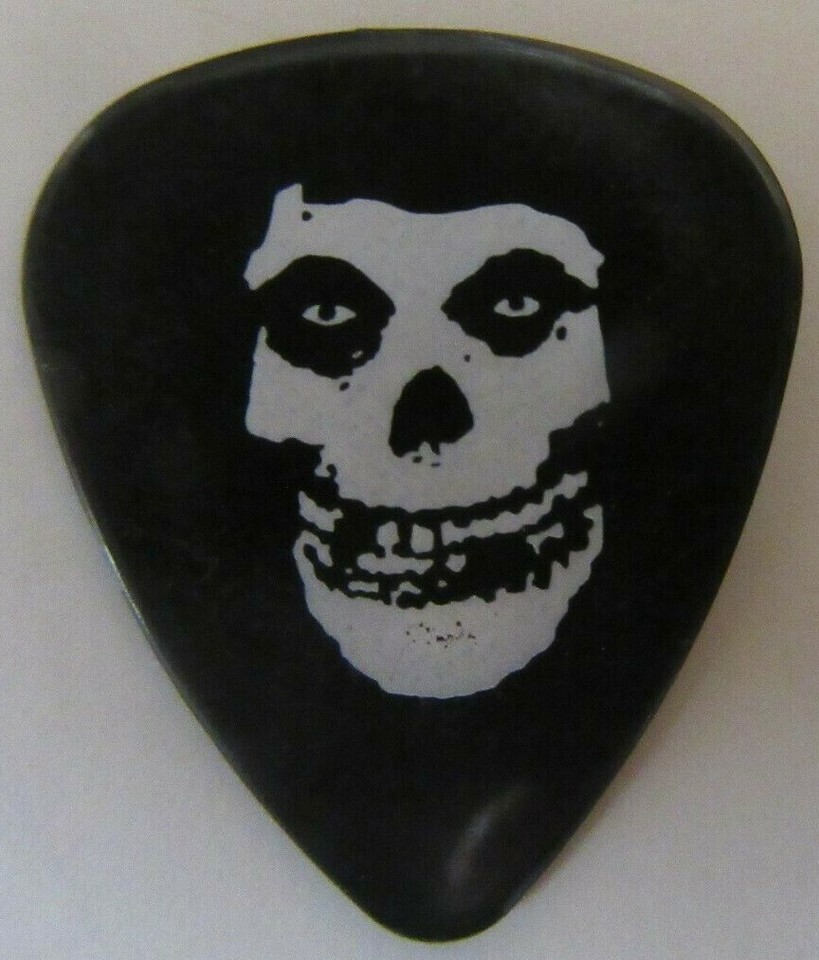 MISFITS AUTHENTIC CRIMSON GHOST GUITAR PICK FROM THE 1980s - SAMHAIN ...