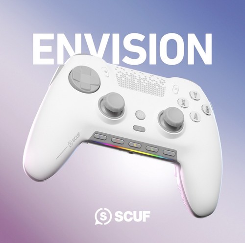 SCUF ENVISION PRO Wireless Gaming Controller for PC - White | eBay