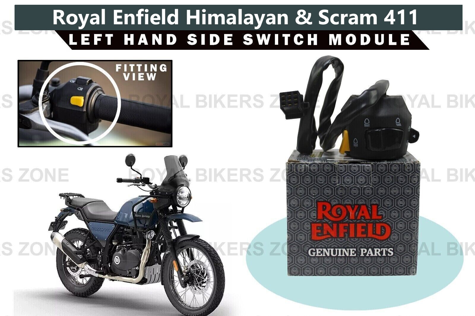 Royal Enfield Scram & Himalayan 411 "Switch Module Left Hand Side" | eBay