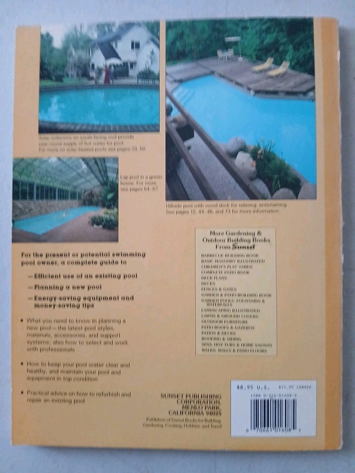 Sunset Swimming Pools Maintenance-Landscaping-Spas-Solar Heating 1991 ...