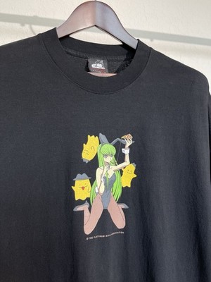 Platinum Baka Code Geass C.C. Pizza Anime T Shirt Size XXL | eBay