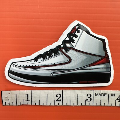 Air Jordan 2 Sneaker Sticker Adult Humor For Skateboard Guitar | eBay