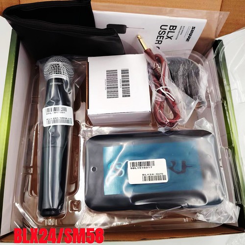 BLX24/SM58 Wireless System with SM58 Handheld Vocal Microphone US | eBay