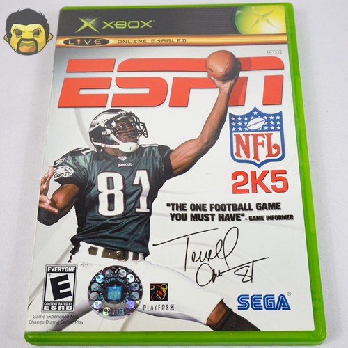 ESPN NFL 2K5 Xbox Original CIB (Microsoft Xbox) Complete with Ad ...