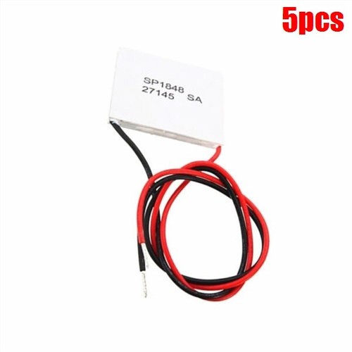5Pcs SP1848-27145 Cooler Peltier TEC1 Plate Module Thermoelectric ...