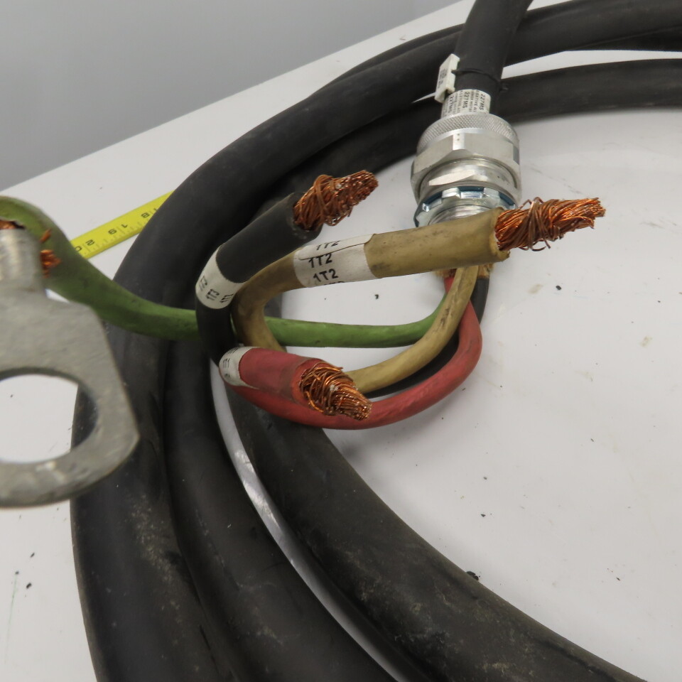 Carol FT-2-P-7K-123033 4AWG 4 Cond 600V Heavy Duty Flexible Power Cord ...