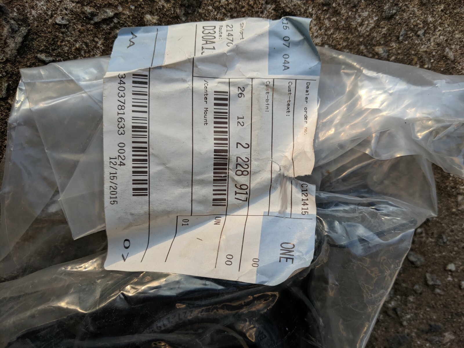 Drive Shaft Center Support URO Parts 26127526631 | eBay