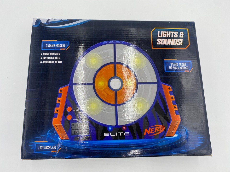 NERF Strike and Score Digital LCD Light-Up Target NEW 191726001362 | eBay