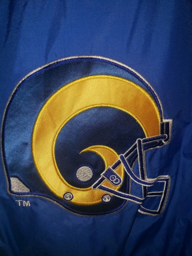 Vintage 1990s Los Angeles LA Rams Shark Tooth Parka Jacket | eBay