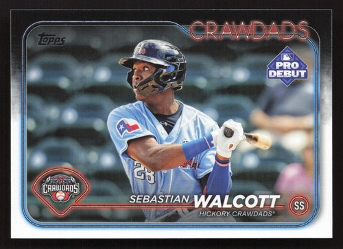 2024 Topps Pro Debut #PD-46 Sebastian Walcott Pre-Rookie Card | eBay
