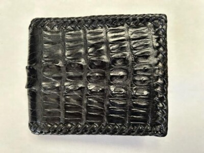 Real Authentic Crocodile Tail Skin Wallet for Men | eBay