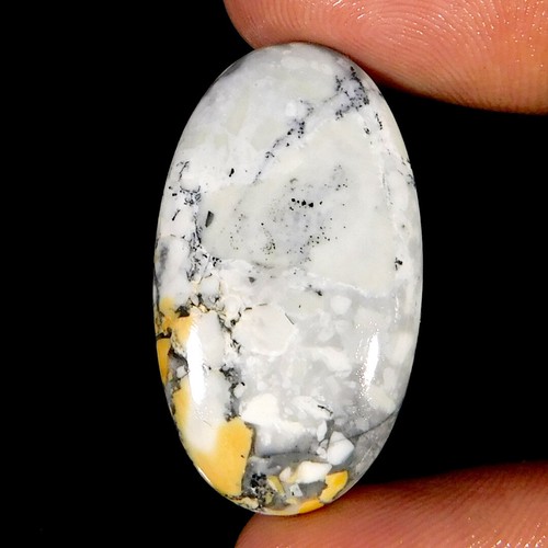 26.95Cts. 100% Natural Unique Maligano Jasper Oval Cabochon Loose ...