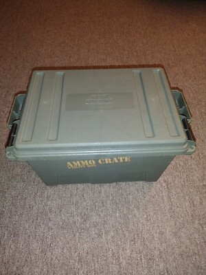 Military Ammo Box Plastic Mtm Storage Case Ammunition Utility Crate 65 Pounds | eBay