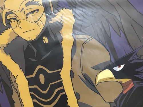 My Hero Academia Ichiban kuij Clear Poster Tokoyami Fumikage & Hawks ...