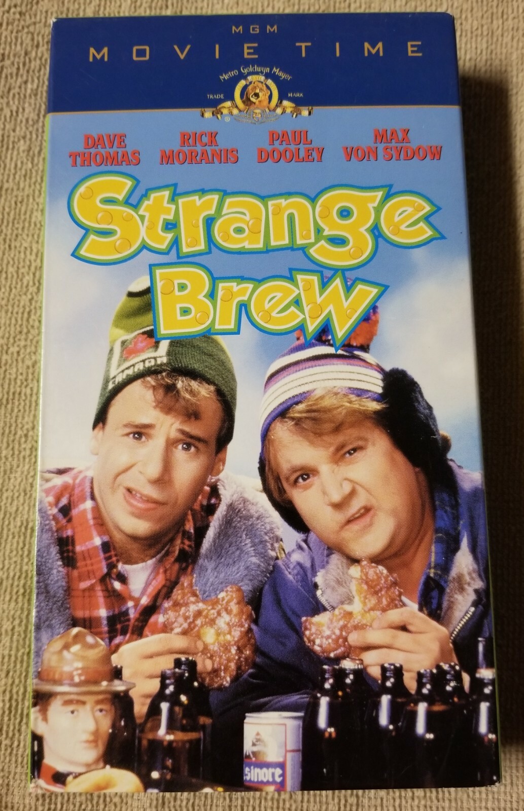 STRANGE BREW 1983 Cult Classic 1999 VHS Video Tape Bob and Doug ...