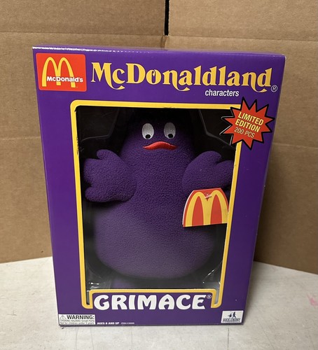 Grimace McDonalds Huckleberry Toys Mcdonaldland Plush 2007 SDCC Limited ...