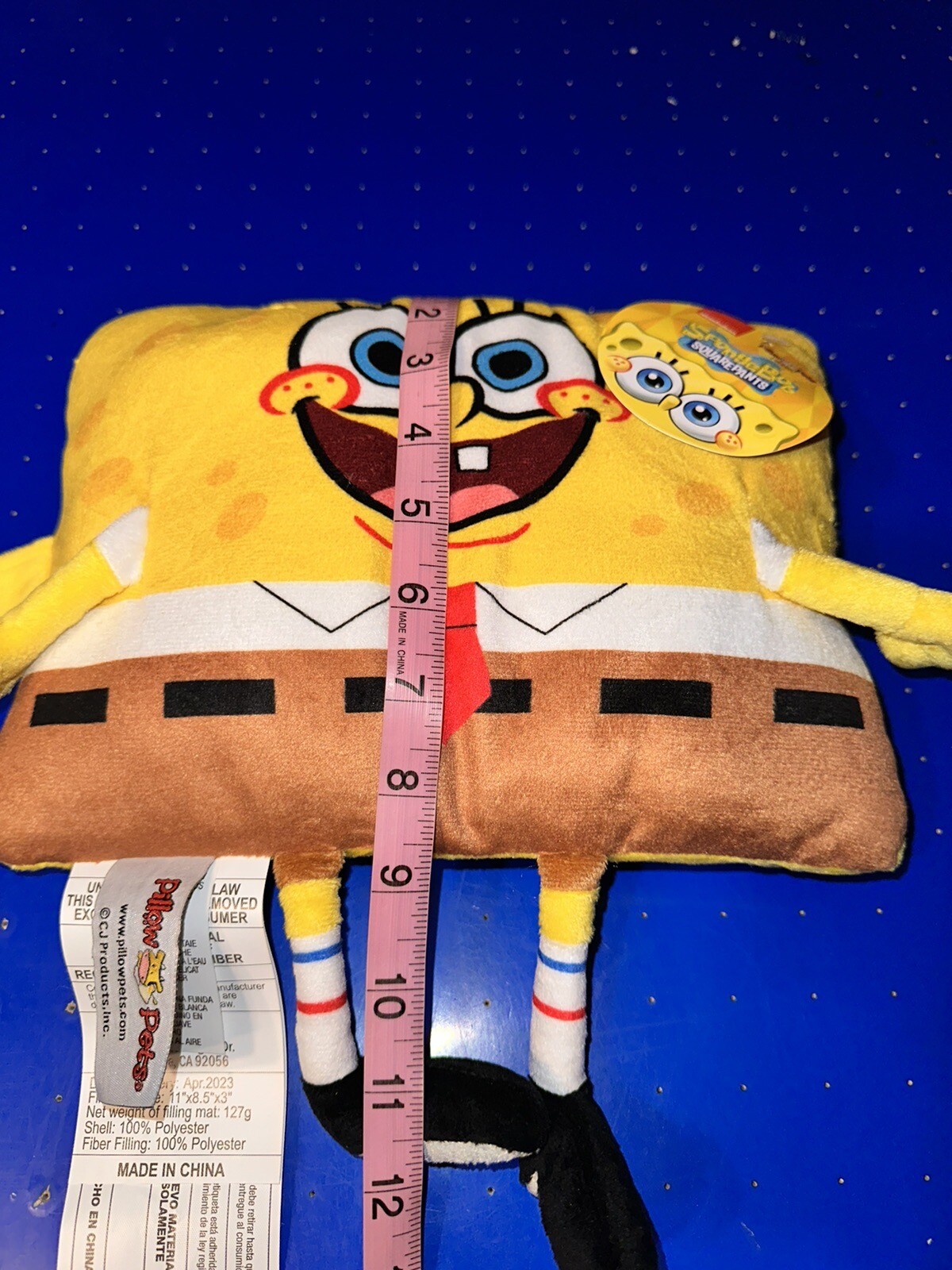 SpongeBob SquarePants Pillow 16” Nickelodeon Plush Sleep Toy | eBay