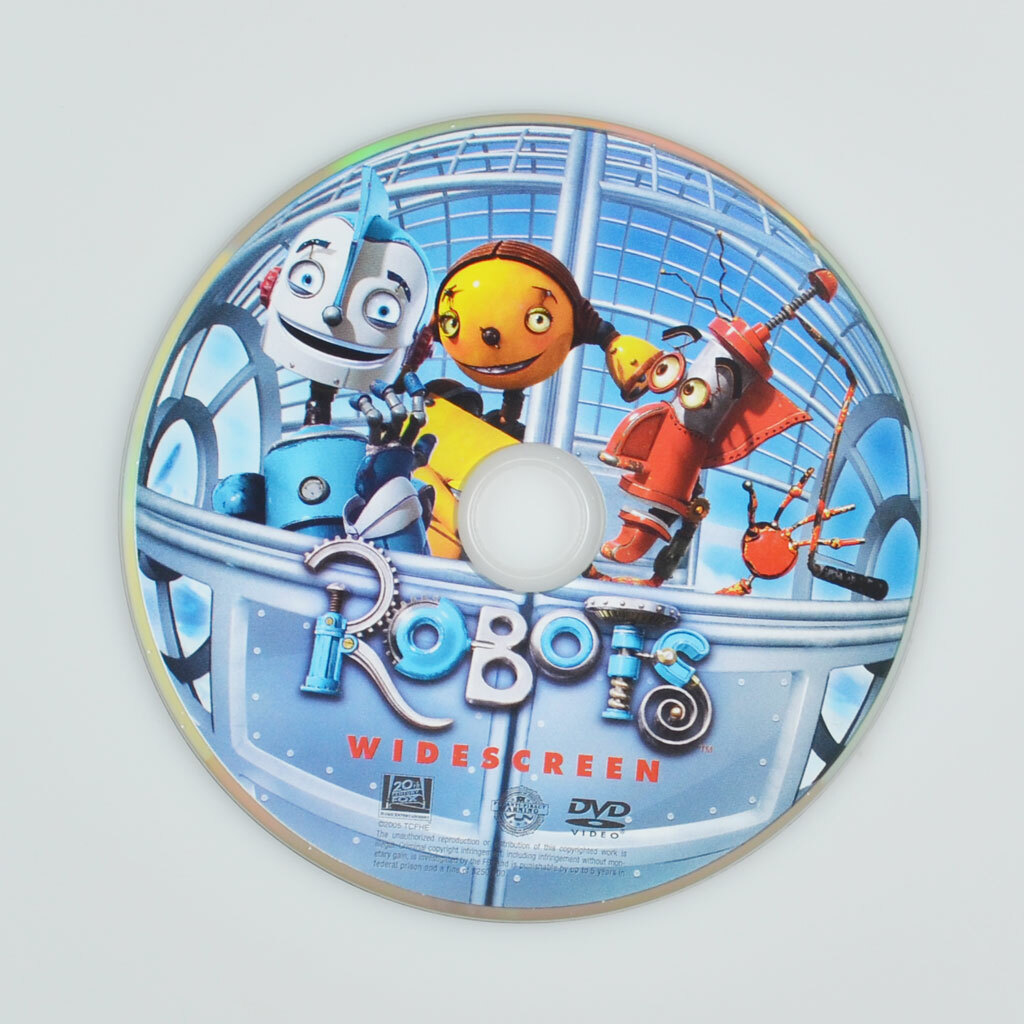 Robots (DVD, 2009, Widescreen) - DISC ONLY 24543193913| eBay