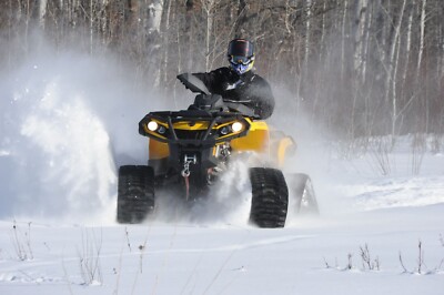 MATTRACKS EZ ATV ALL SEASON TRACK CONVERSION KIT FITS MOST MAKES -EASY ...