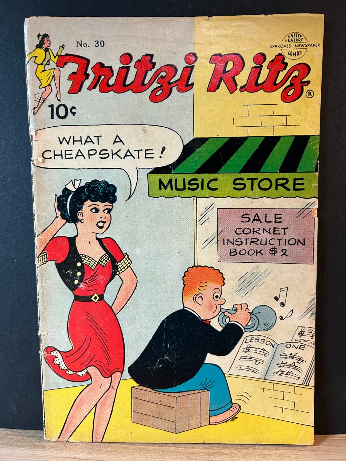 Fritzi Ritz #30 FR/GD Peanuts App. Golden Age Comic | eBay
