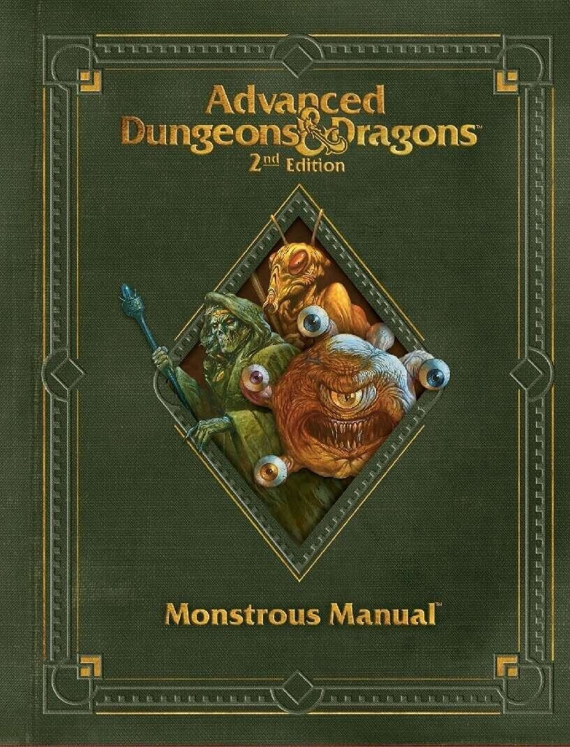 2E CORE RULES BUNDLE! Dungeon Masters Guide Players Handbook Monster ...