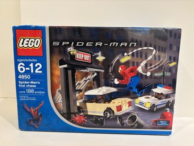 LEGO Spider-Man set 4850 Spider-Man's First Chase New & Sealed 2003 ...
