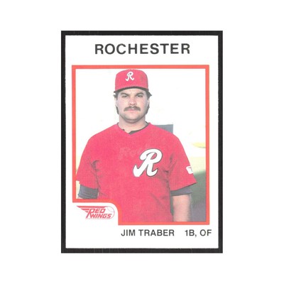 1987 ProCards Minor League Jim Traber Rochester Red Wings #1926 | eBay