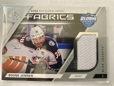 2023-24 SP Game Used BOONE JENNER Game Used Memorabilia Global Series ...