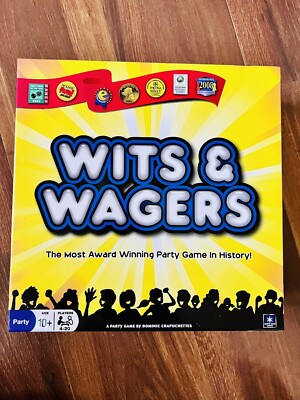 Wits & Wagers Brainless Trivia Game Best Party Game of Year 4-20 ...