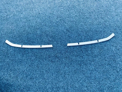 Front Grille Upper Cover Steel Molding Strip For 2020-2024 Toyota ...