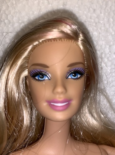 Barbie Doll Nude For OOAK Fashionista Belly Button Articulate Knees ...