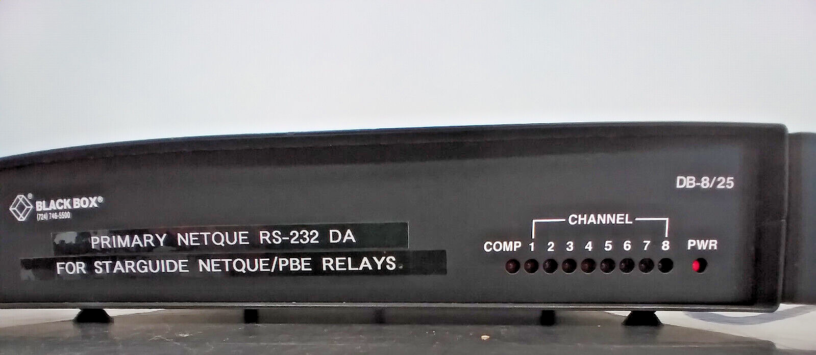 Black Box DB-8/25, PN TL158A-R3, 8 Channel Data Broadcast Unit | eBay