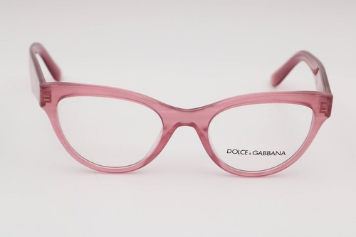 Dolce & Gabbana Dg 3372 3405 Pink Cat Eye Eyeglasses Frames 50-20-145 ...