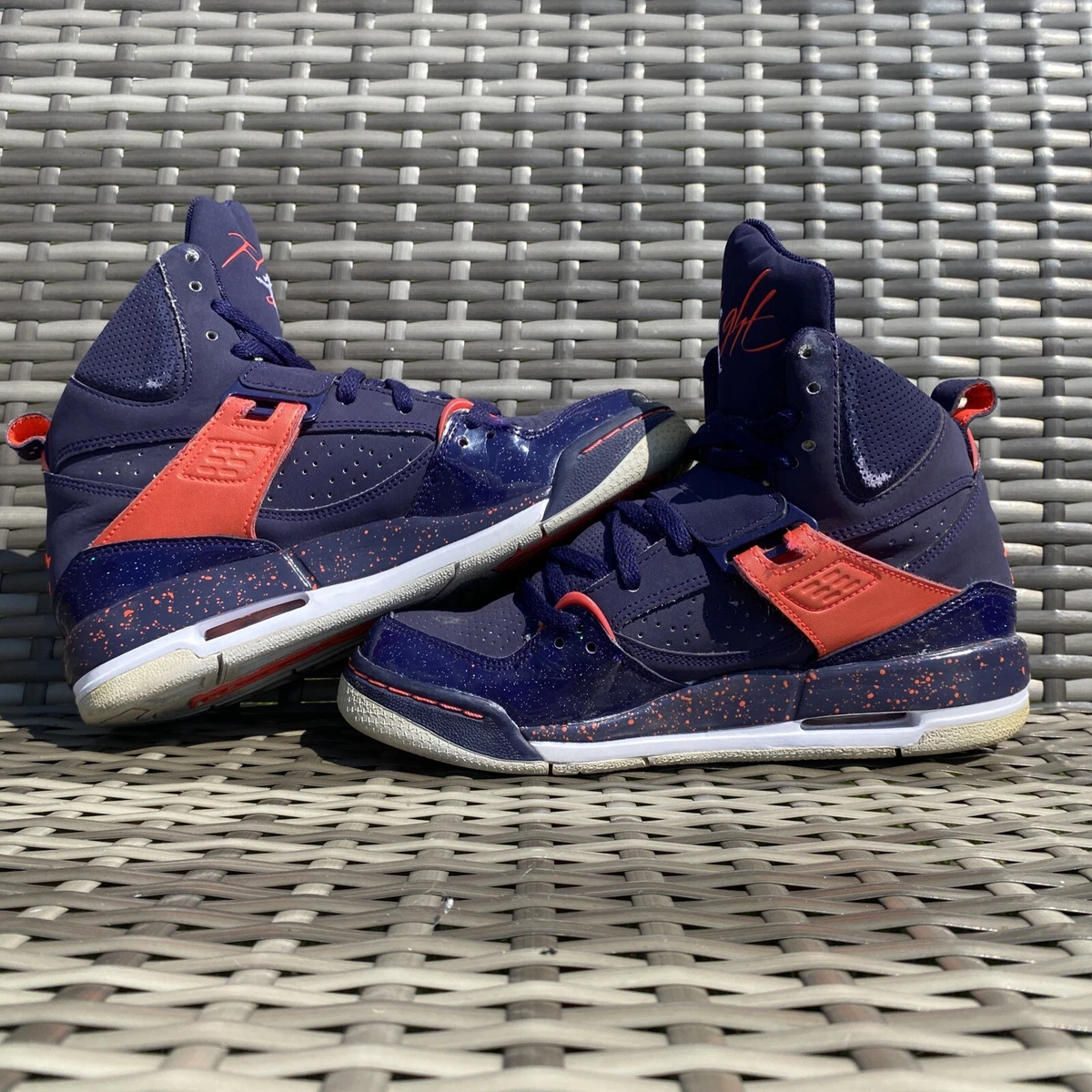 Flight Jordans Purple