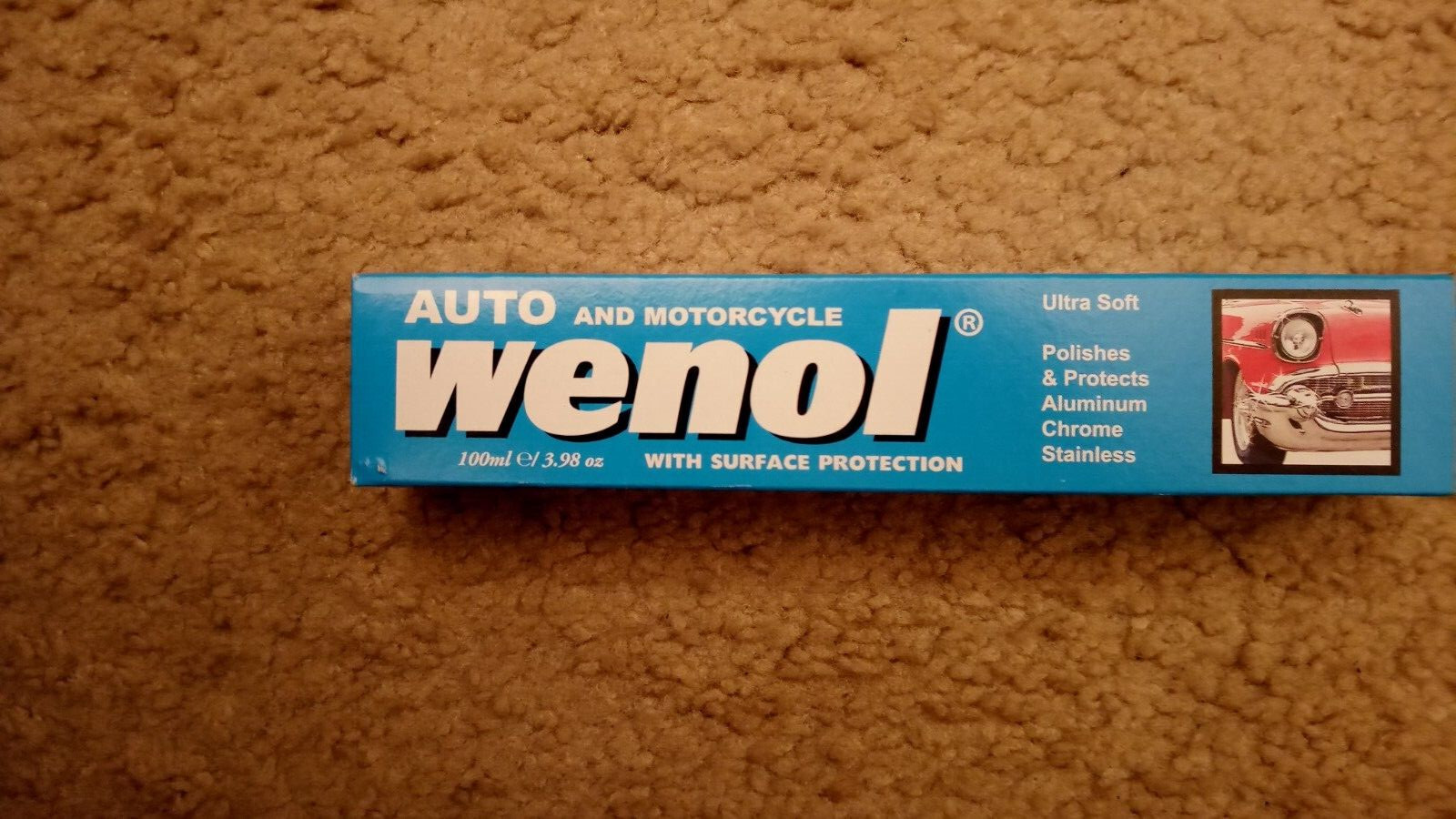 Wenol Ultra Soft Auto Metal Polish - 100 ML 3.98 Fl. Oz. Tube [Blue] | eBay