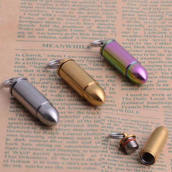 Pill Case Bullet