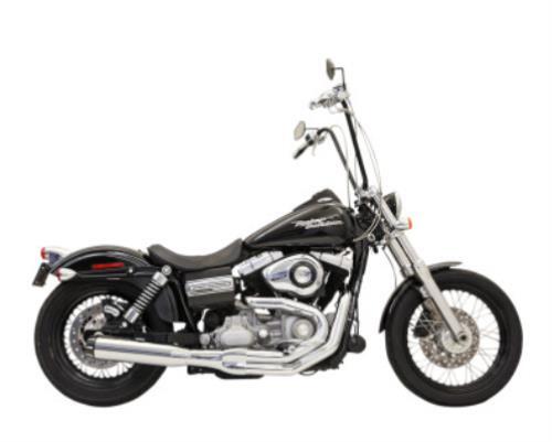 Bassani Road Rage II B1 Power 2:1 Chrome Exhaust System 1991-2017 Dyna ...
