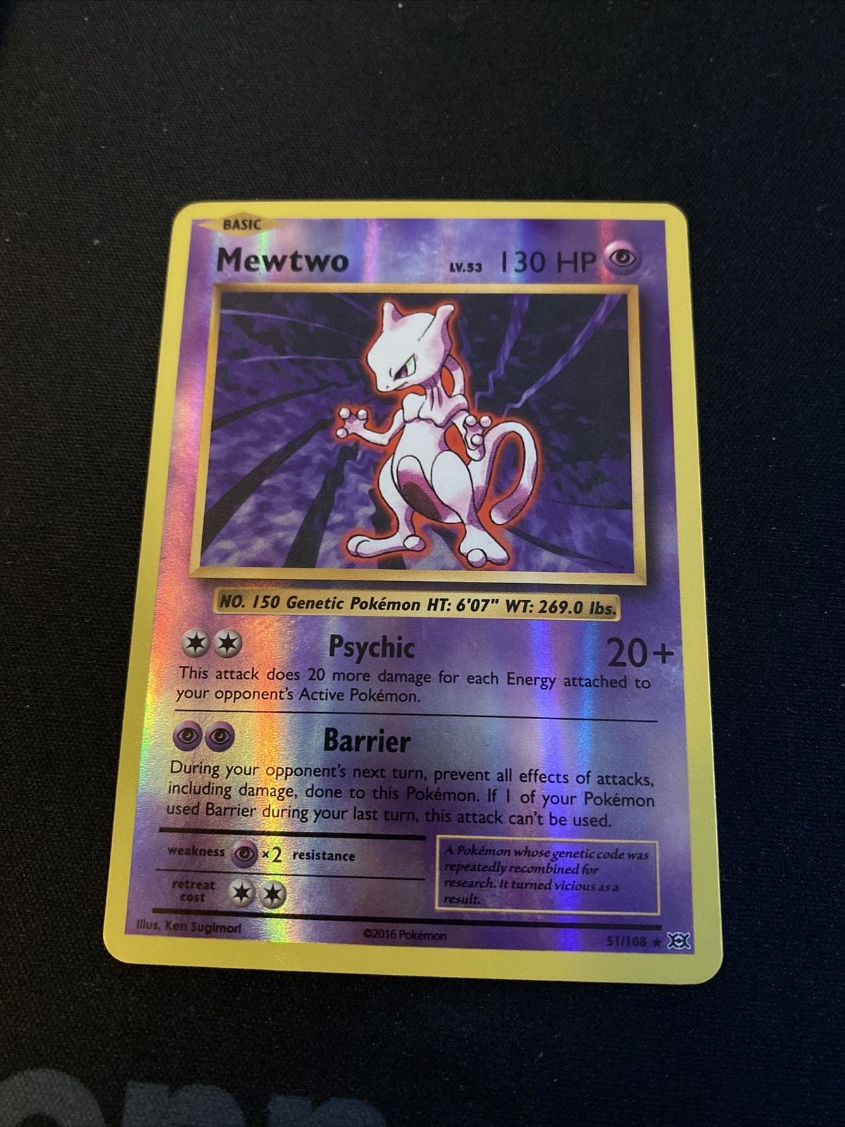 Mewtwo 51/108 Evolutions Reverse Holo for sale online | eBay