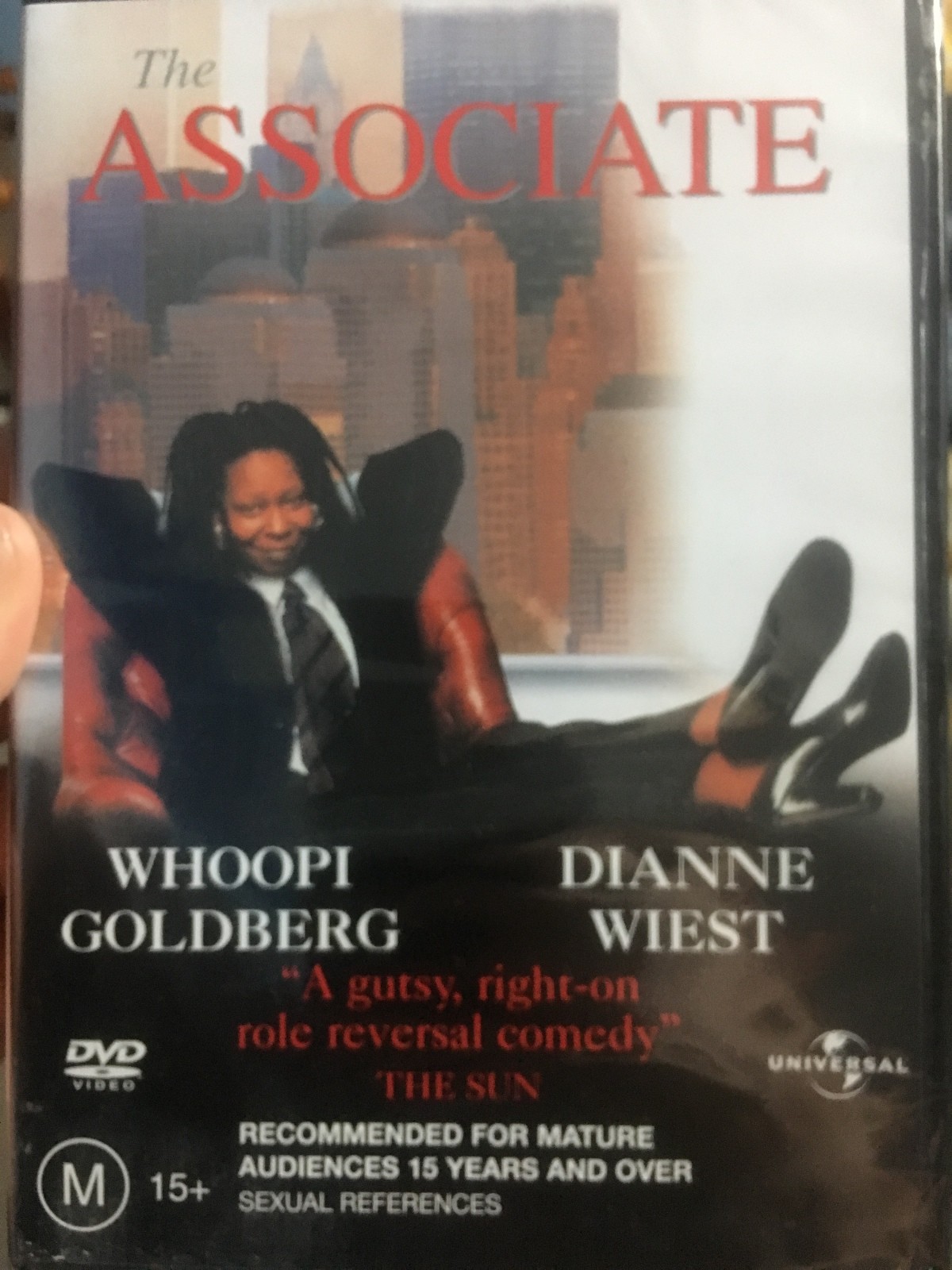 The Associate NEW/sealed region 4 DVD (1996 Whoopi Goldberg comedy ...