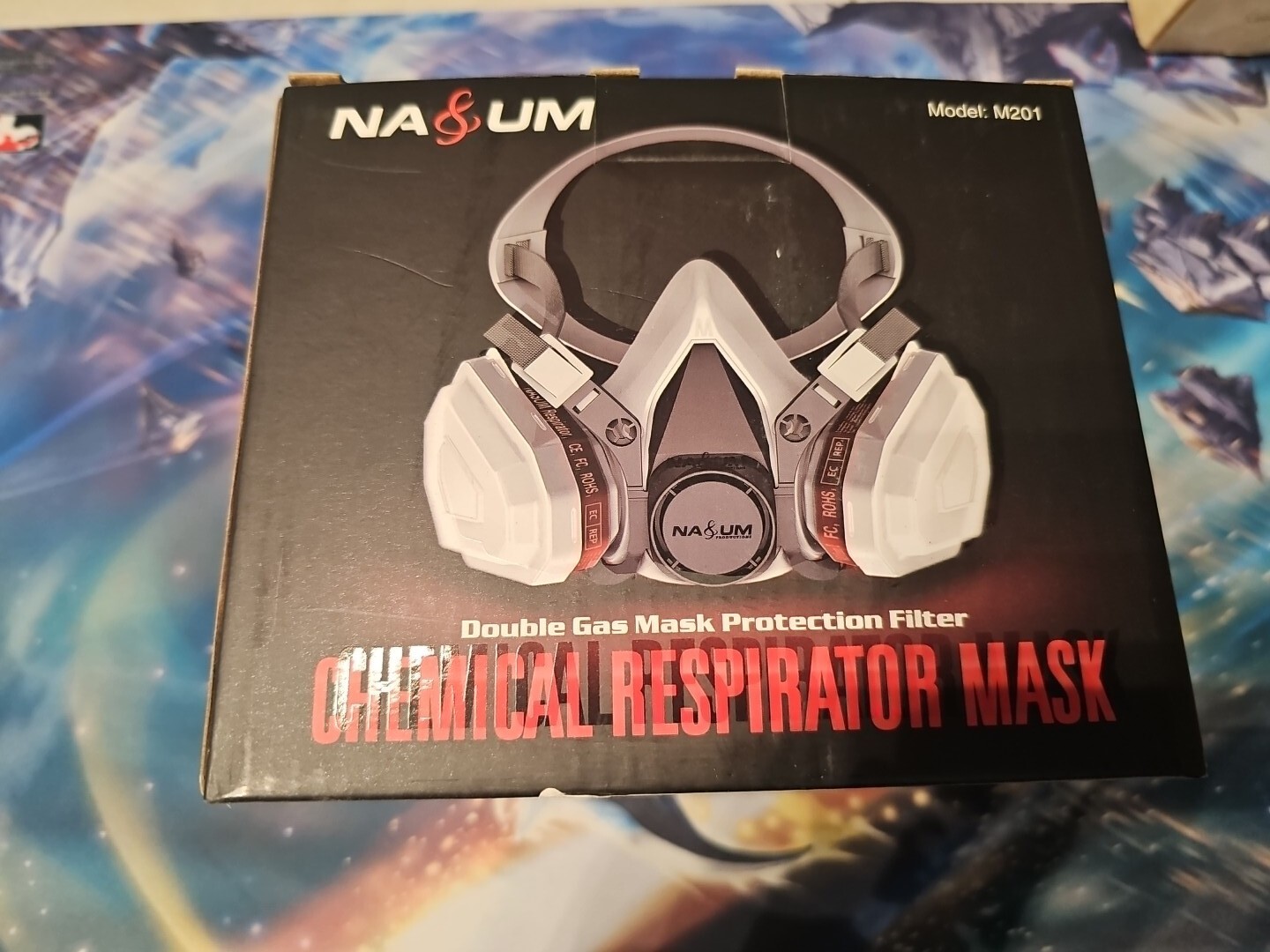 (NEW) NA&UM M201 Chemical Half Mask Respirator | eBay