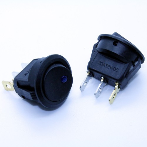 Kippschalter 12V - beleuchtet EIN/AUS LED - 12 Volt Schalter SMD ...