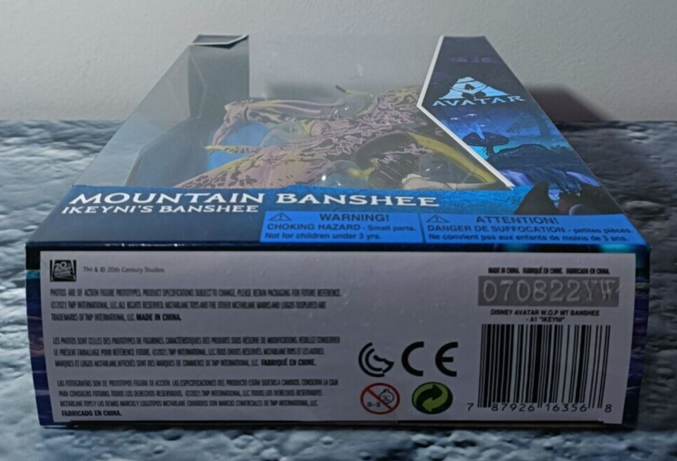 Ikeyni's Banshee Mountain Banshee action figure from Avatar. Mcfarlane ...