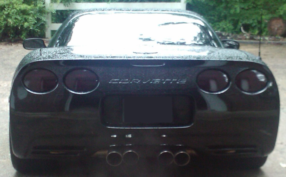 CORVETTE C5 smoked tinted tail light covers vinyl 97 04 | eBay